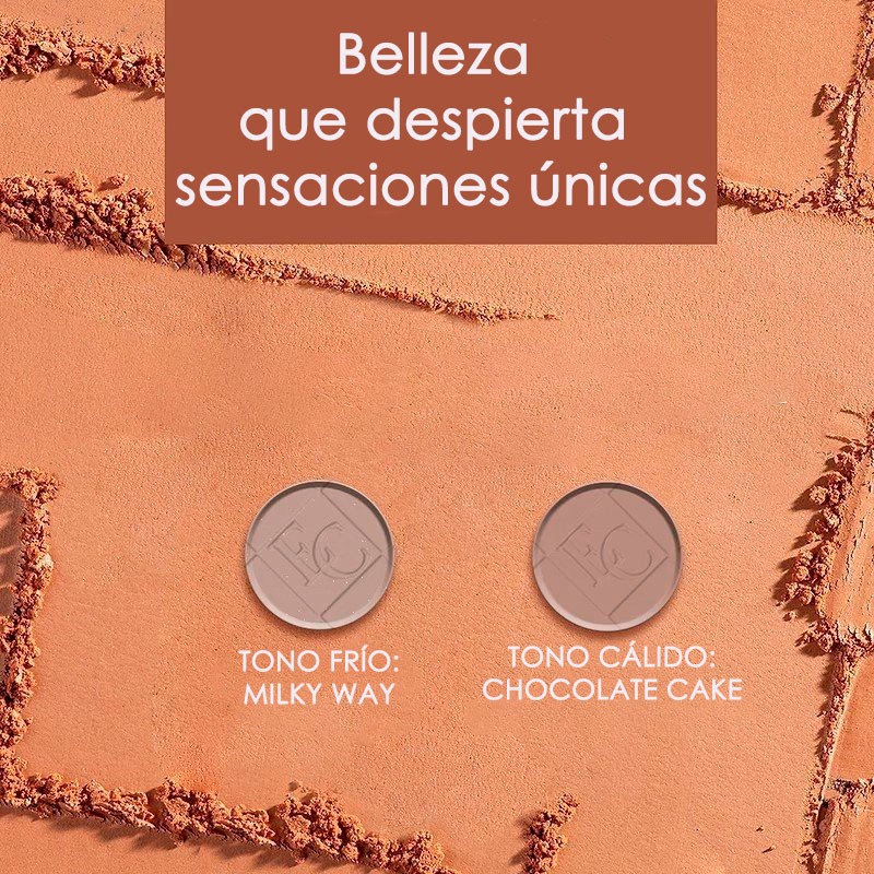 Polvo Bronceador Eveline Feel The Bronze Nº02 Chocolate Cake